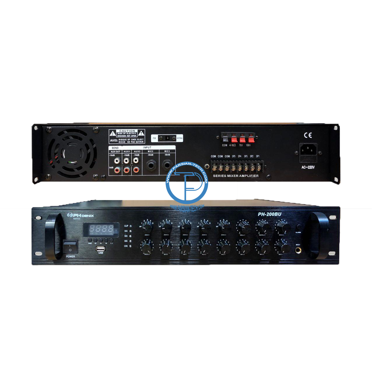 آمپلی فایر فونیکس PHOENIX 200BU
